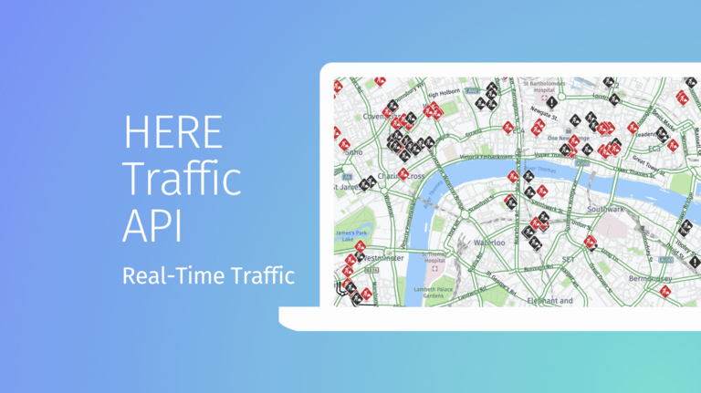 How to enrich your applications with real-time traffic data from HERE ...